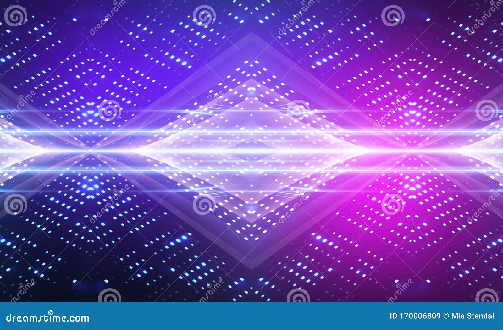 Ultraviolet Abstract Light. Light Element, Light Line. Violet and Pink ...