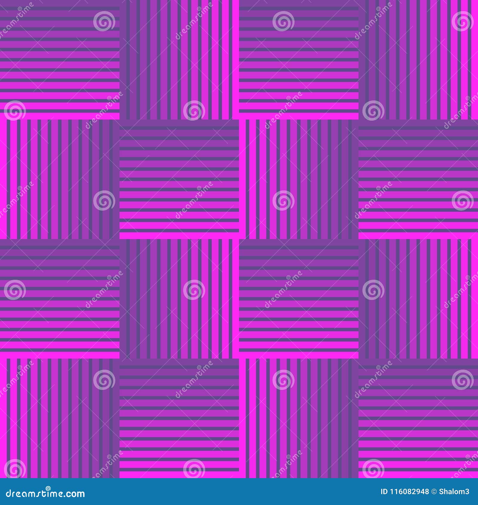 Ultraviolet Checker Patterns Composed of Stripped Squares, 3d Illusion ...