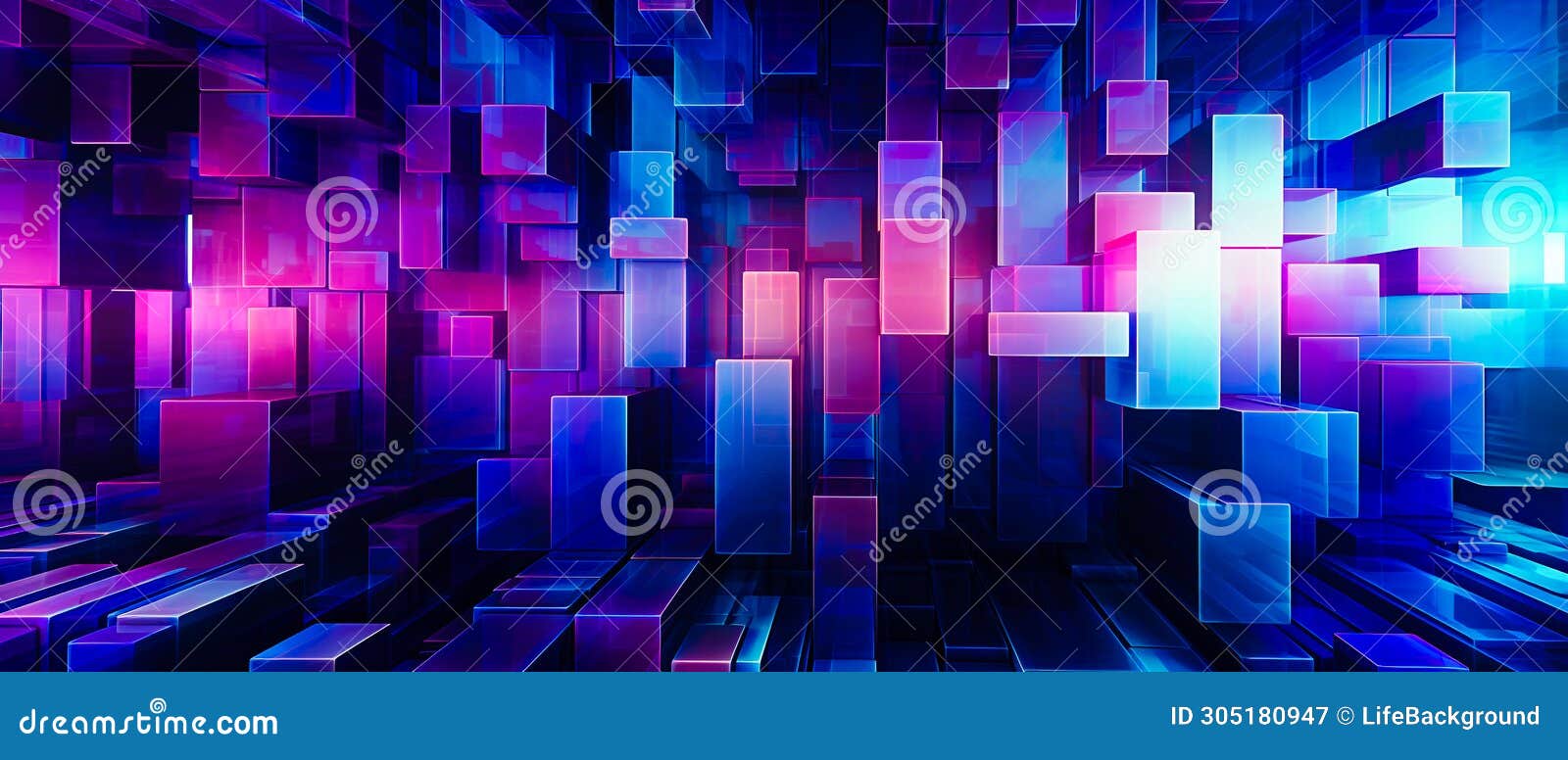 Ultraviolet Geometric Shapes, Metallic Rectangles Rendered in Cinema4D ... Ultraviolet Geometric Shapes, Metallic Rectangles Rendered in Cinema4D ...