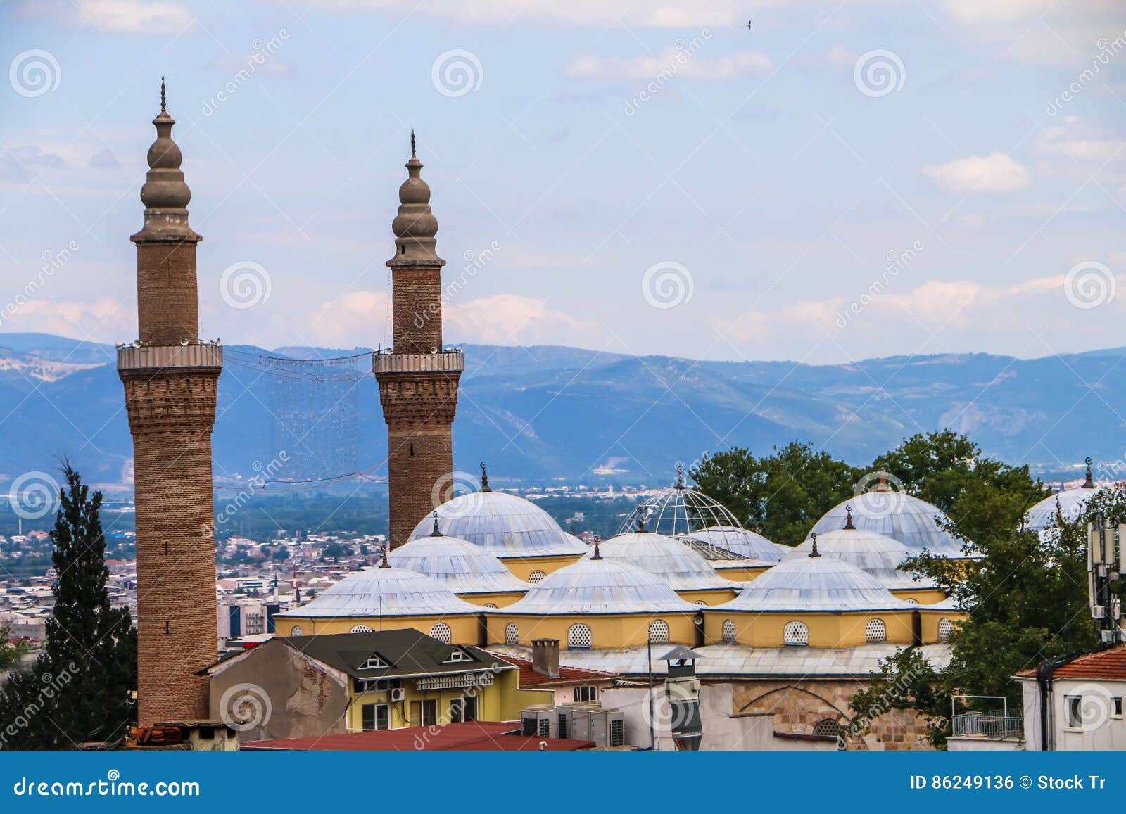 Bursa, Turkey - September 4, 2019: Historical Ottoman Building Tophane ...