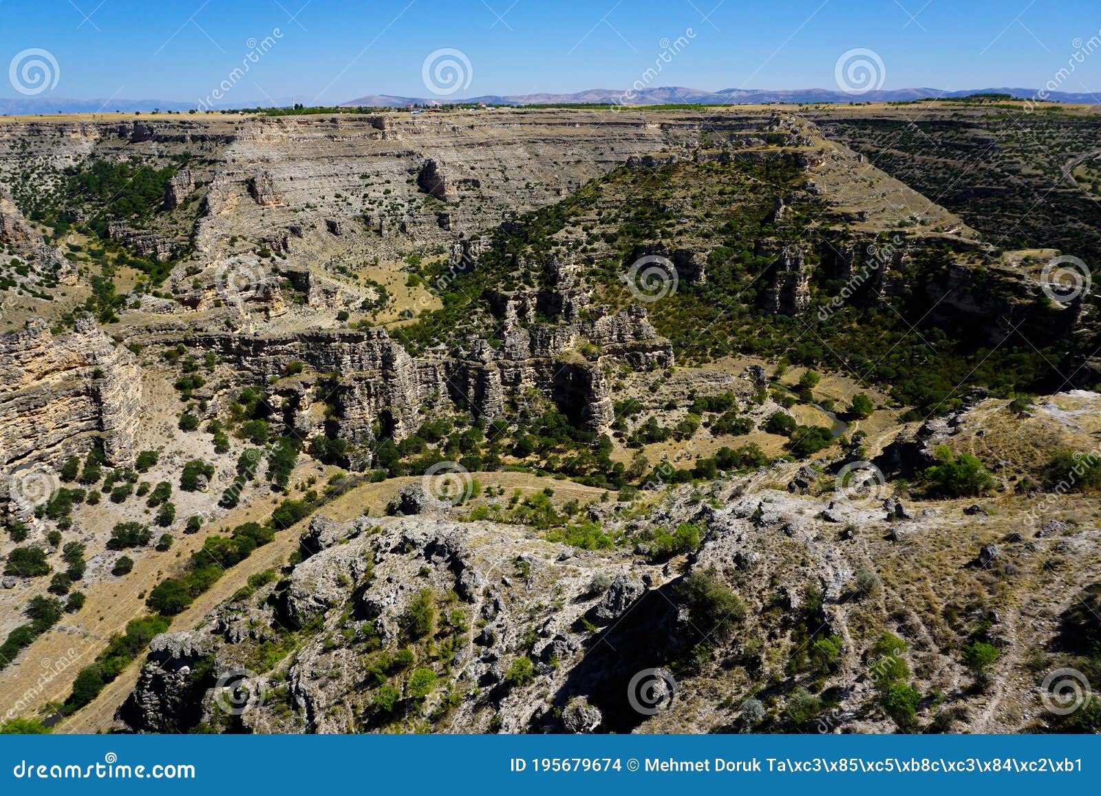 Ulubey Canyons Worlds Second Biggest Canyon in Usak Turkey Stock Photo ...