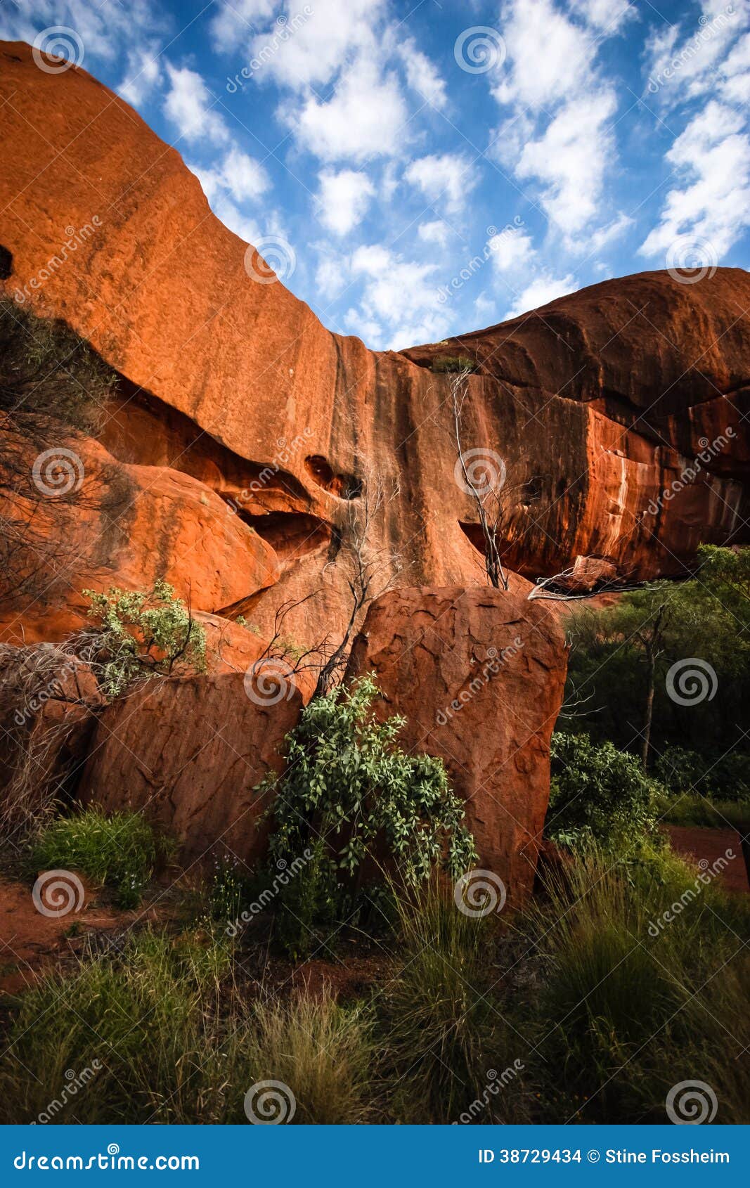 Uluru imagen de archivo editorial. Imagen de grande, verde - 38729434
