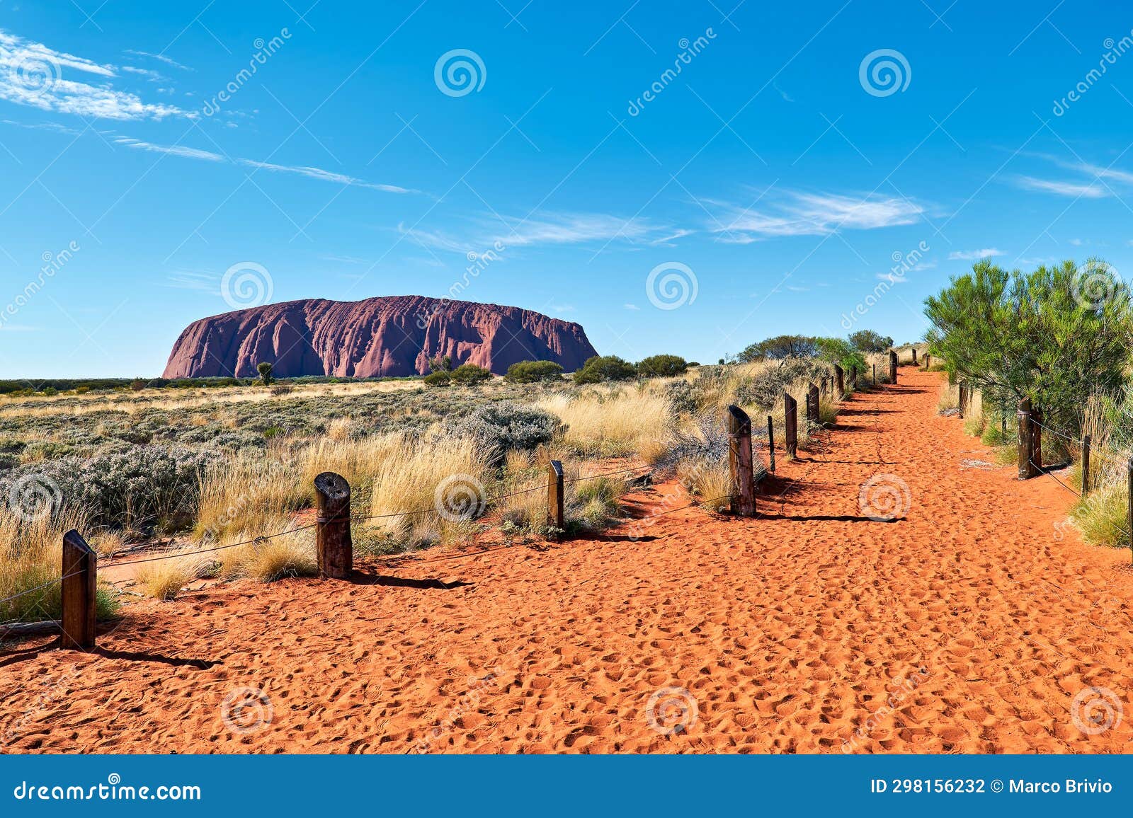 Uluru Ayers Rock. Northern Territory Stock Photo - Image of center ...