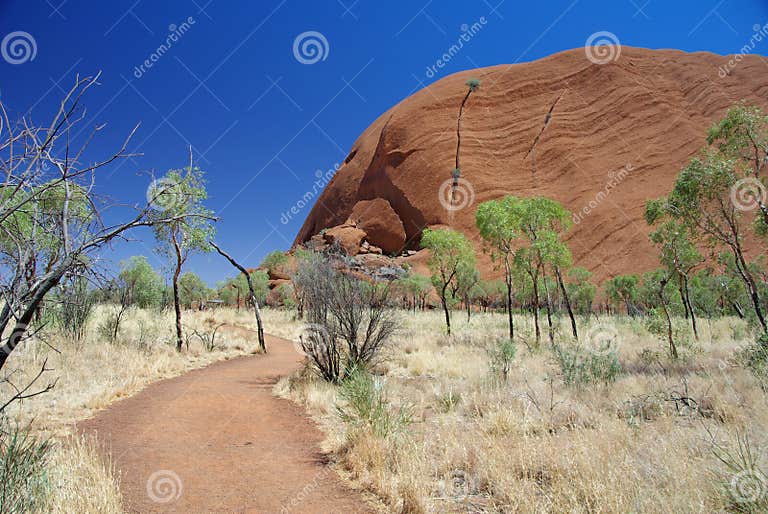 Uluru Base Walk editorial photo. Image of hike, arkose - 6695246