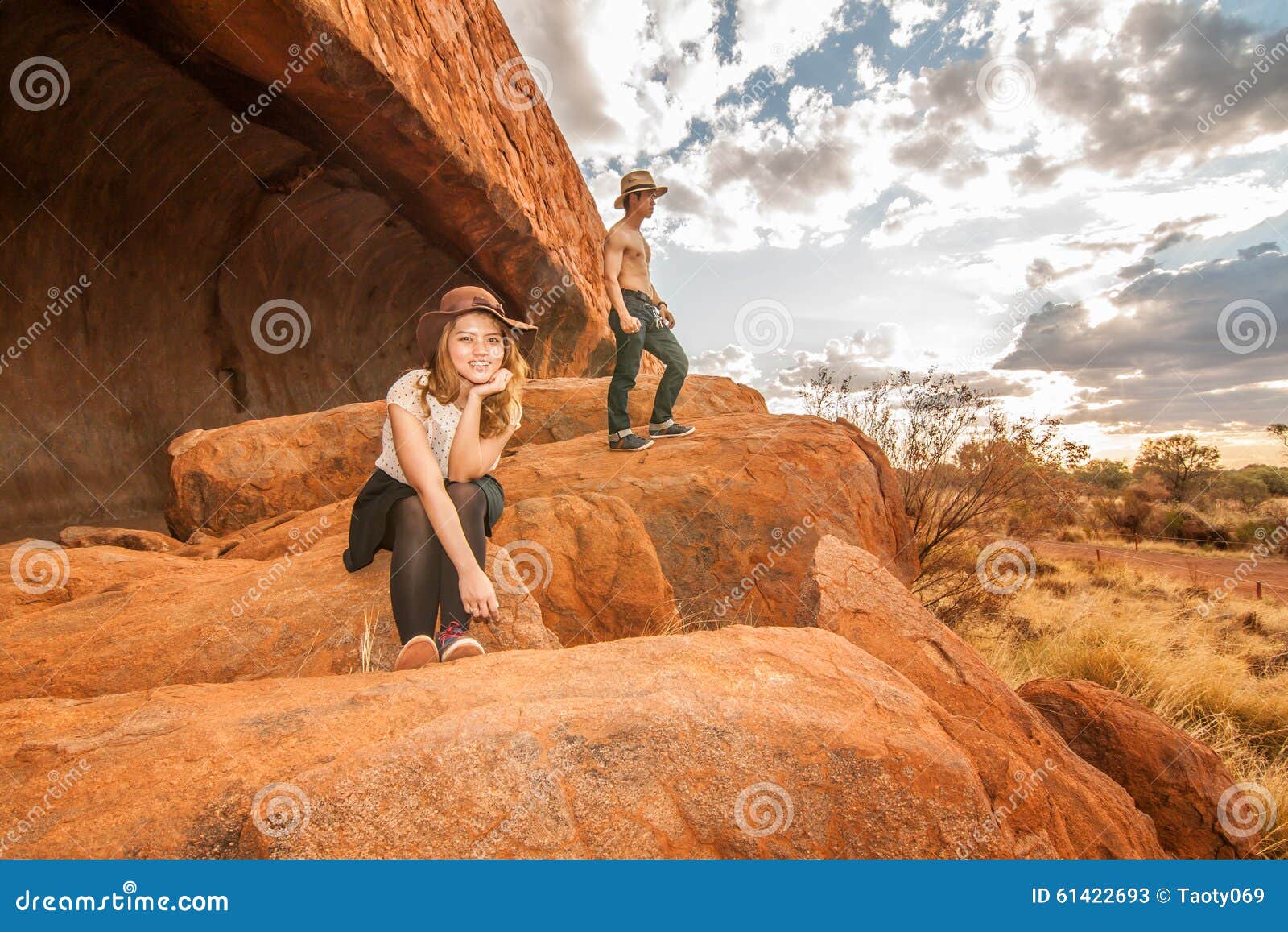 Uluru editorial stock photo. Image of male, northern - 61422693
