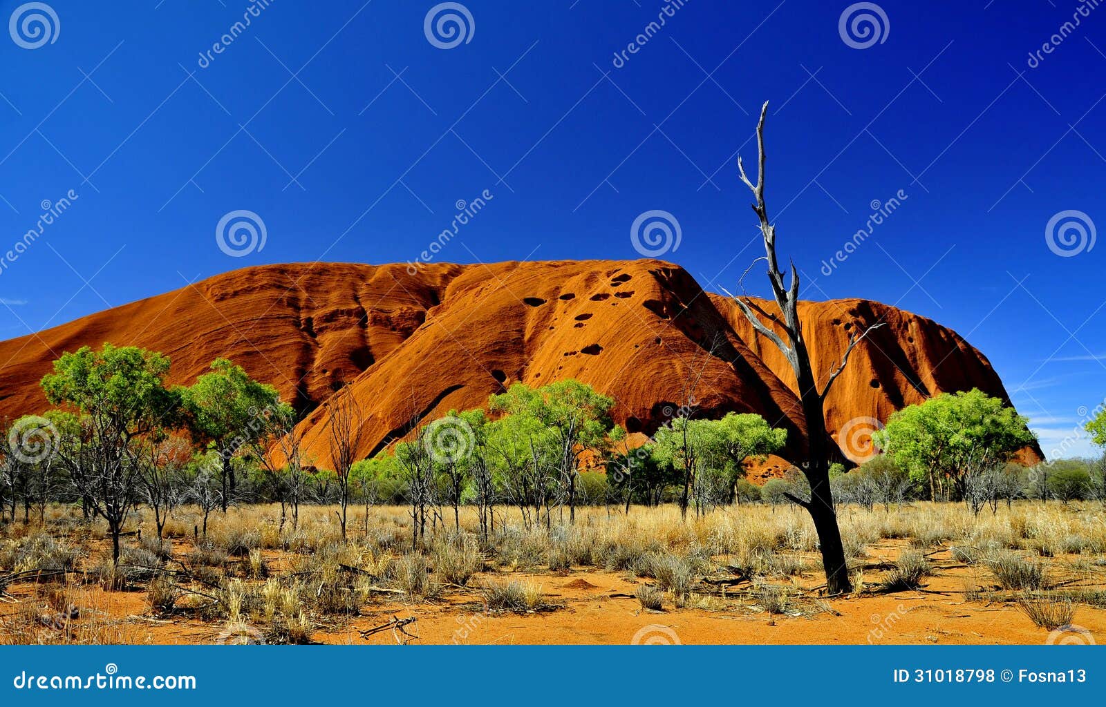 Uluru editorial stock photo. Image of rock, sand, mountain - 31018798