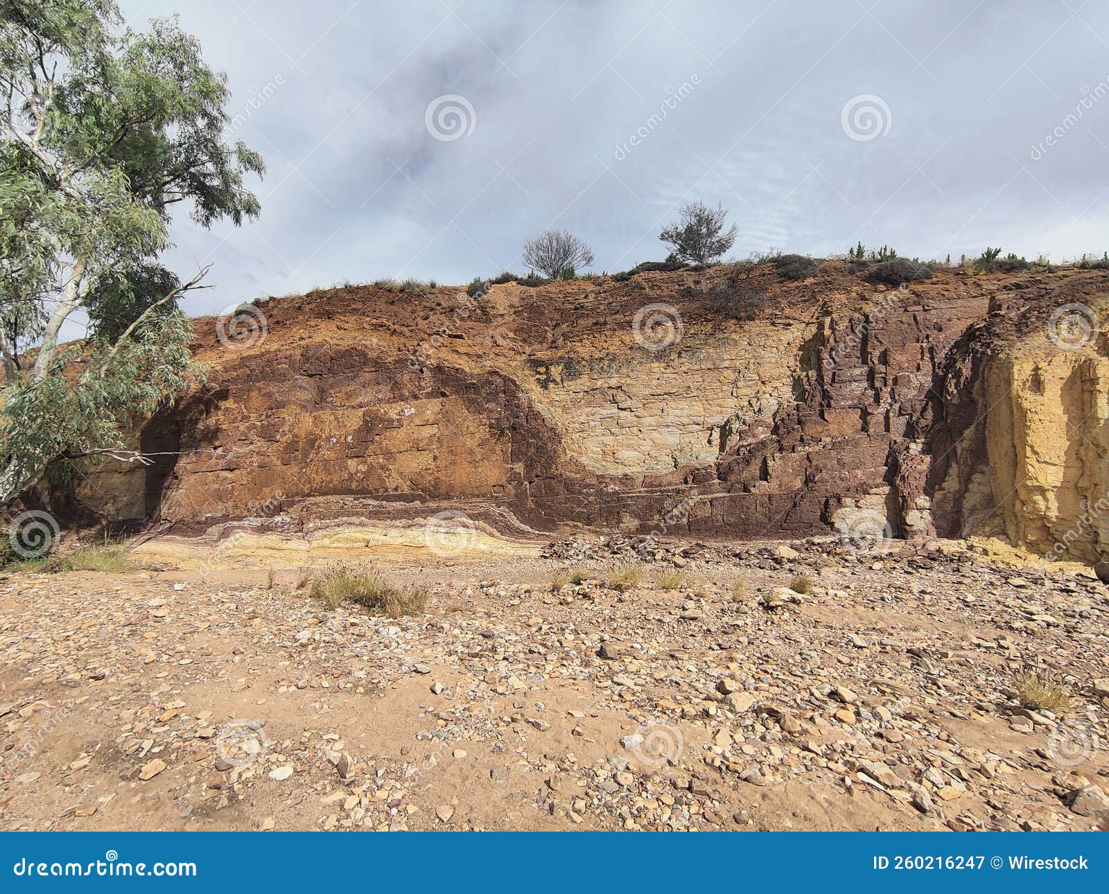 Uluru Rock Formations in the Centre of Australia Stock Image - Image of ...