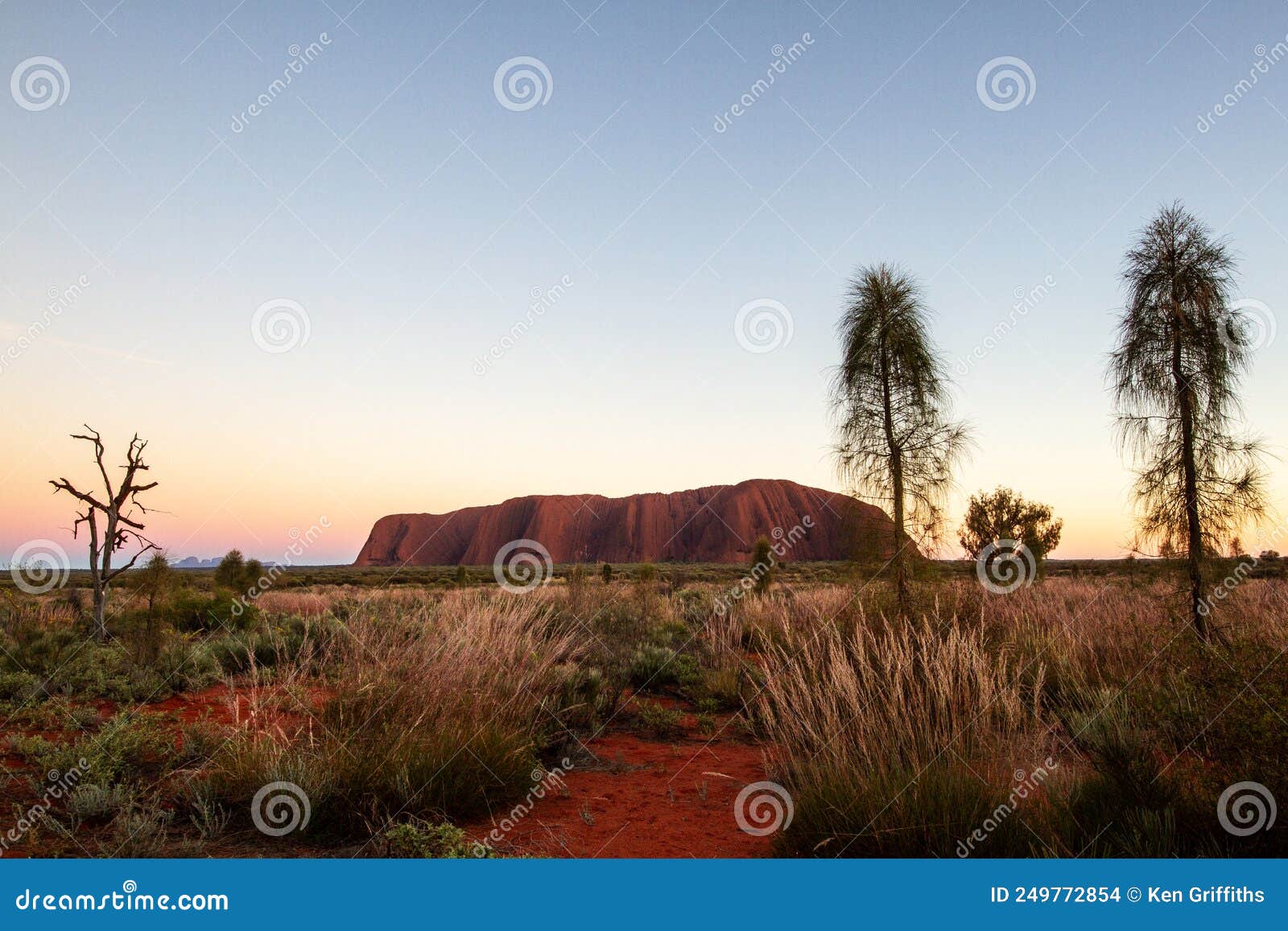Uluru Rock editorial stock image. Image of scenic, desert - 249772854