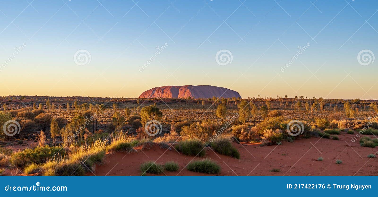Uluru at sunrise editorial photo. Image of destination - 217422176