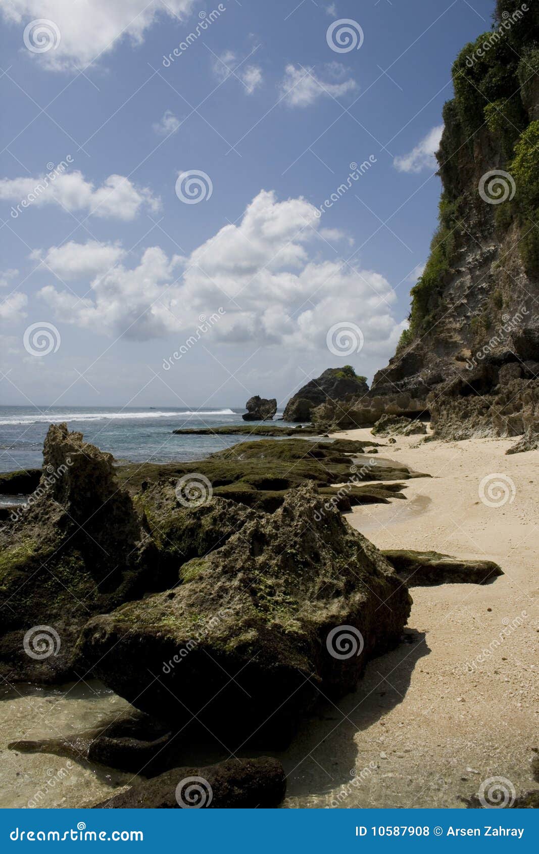 Uluwatu beach, bali stock photo. Image of relaxation - 10587908