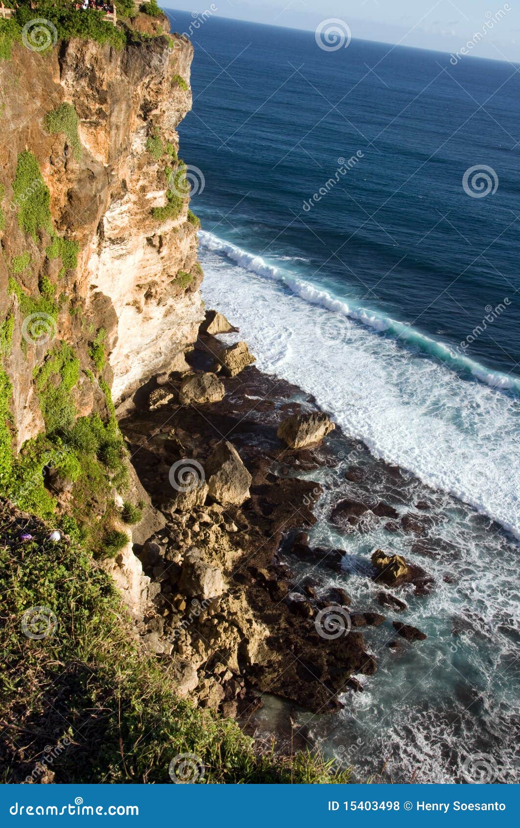 Uluwatu Cliff Jimbaran Bali Stock Photo - Image of cliff, temple: 15403498