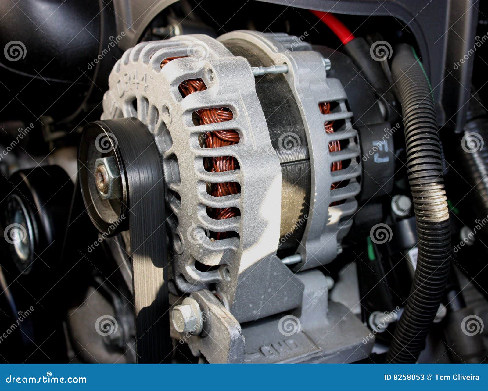 Um alternador imagem de stock. Imagem de alternador, elétrico - 8258053