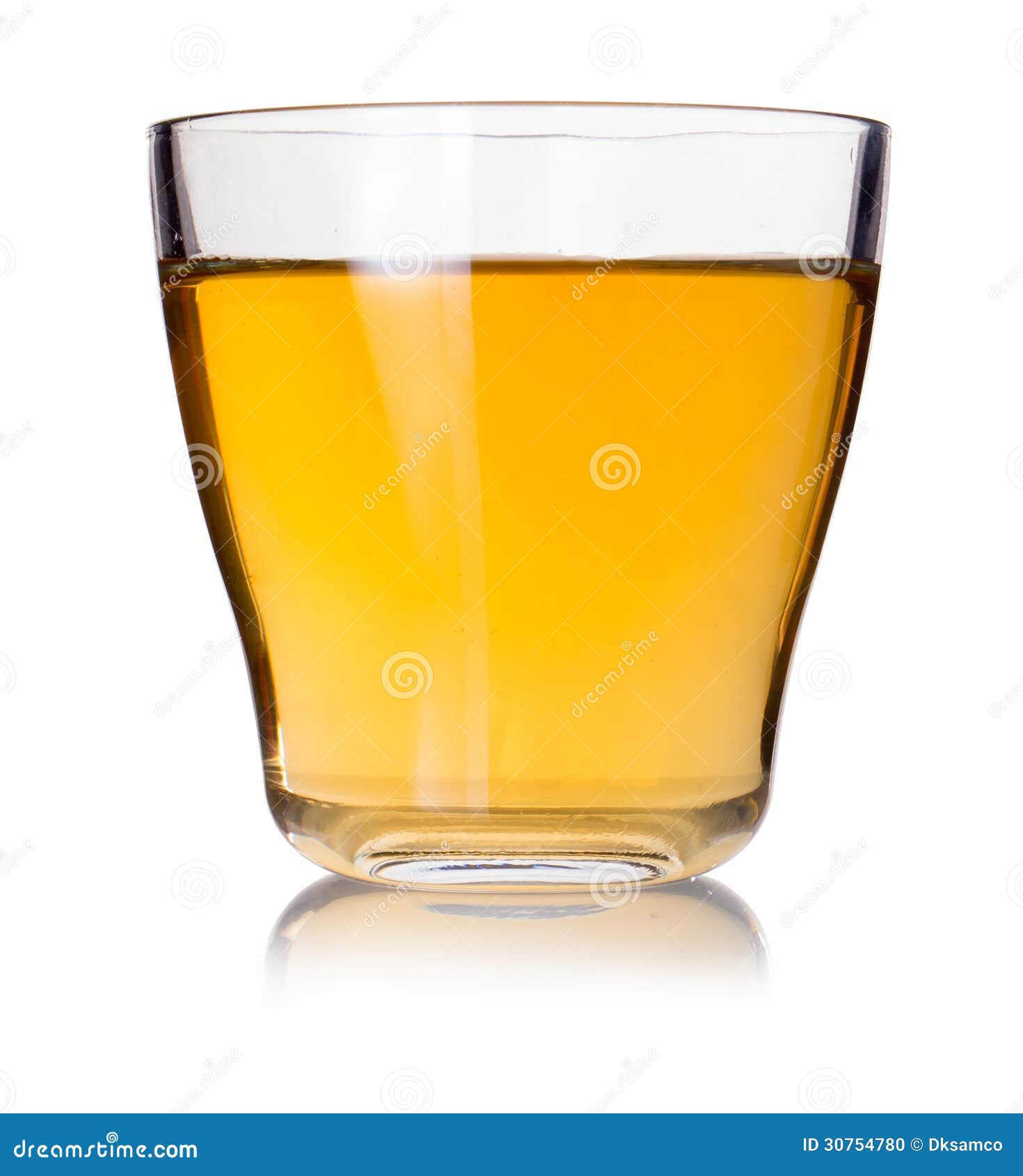 Um copo do chá/óleo foto de stock. Imagem de bebida, amarelo - 30754780