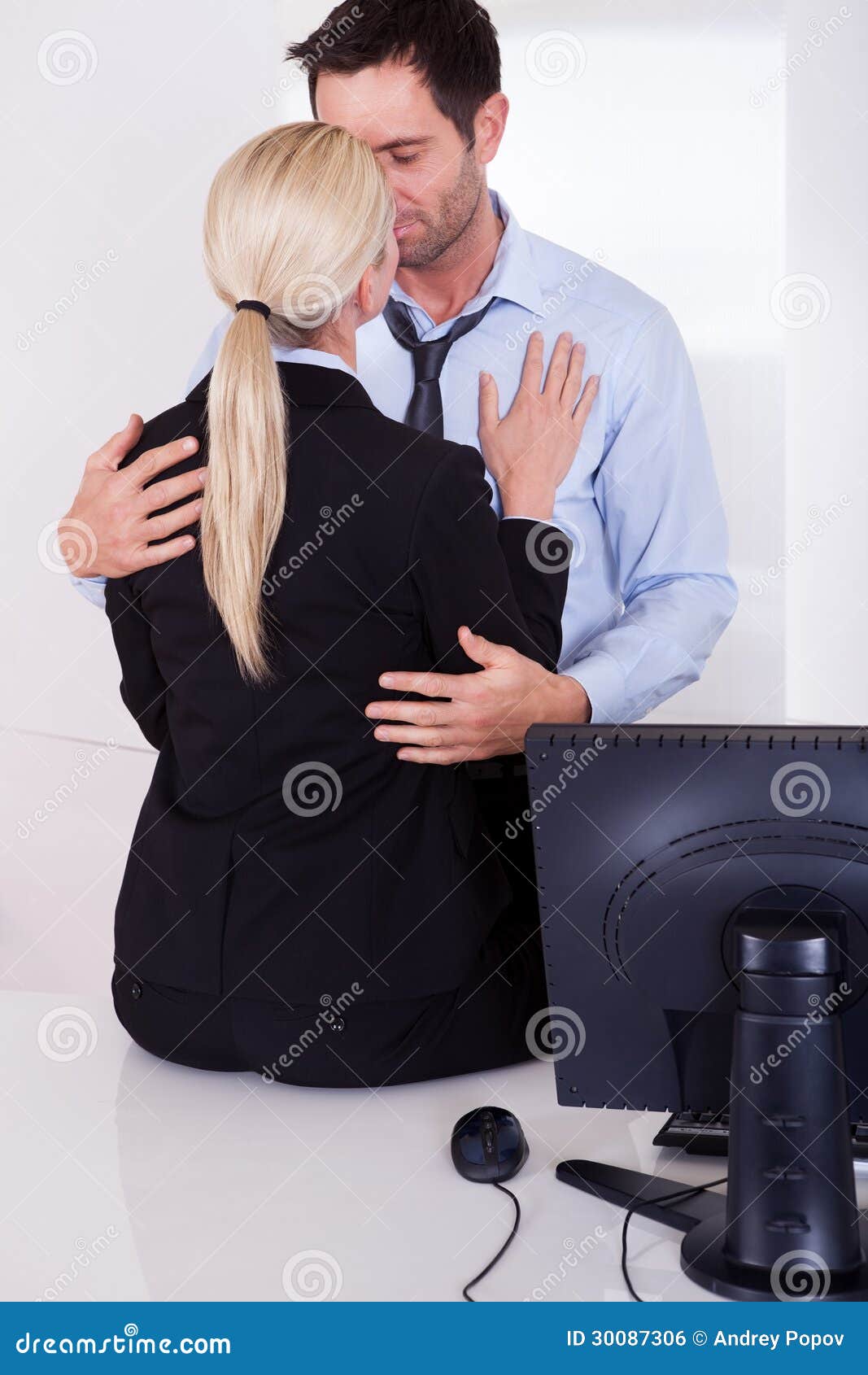 Amor No Local De Trabalho Foto De Stock Imagem De Amar 30087306