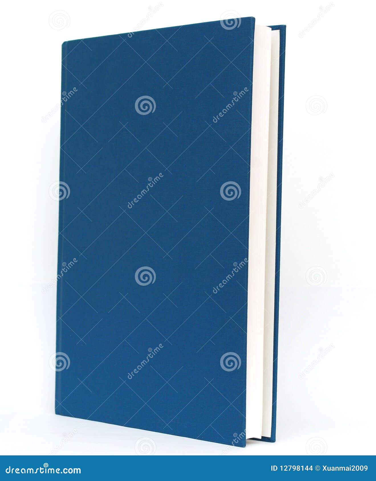 Um livro azul foto de stock. Imagem de imprimir, estudo - 12798144