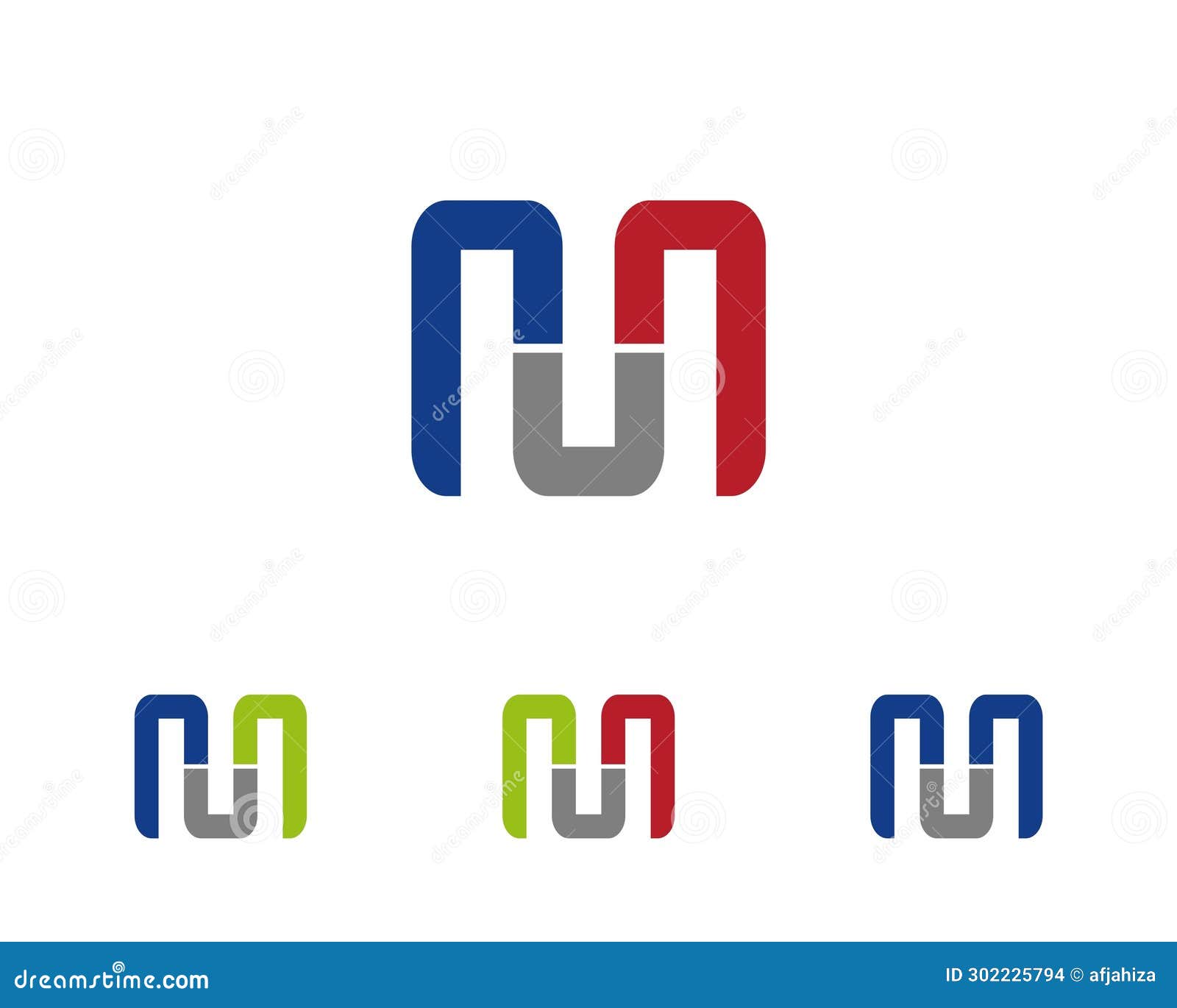 Um logo 3 icon template stock vector. Illustration of concept - 302225794