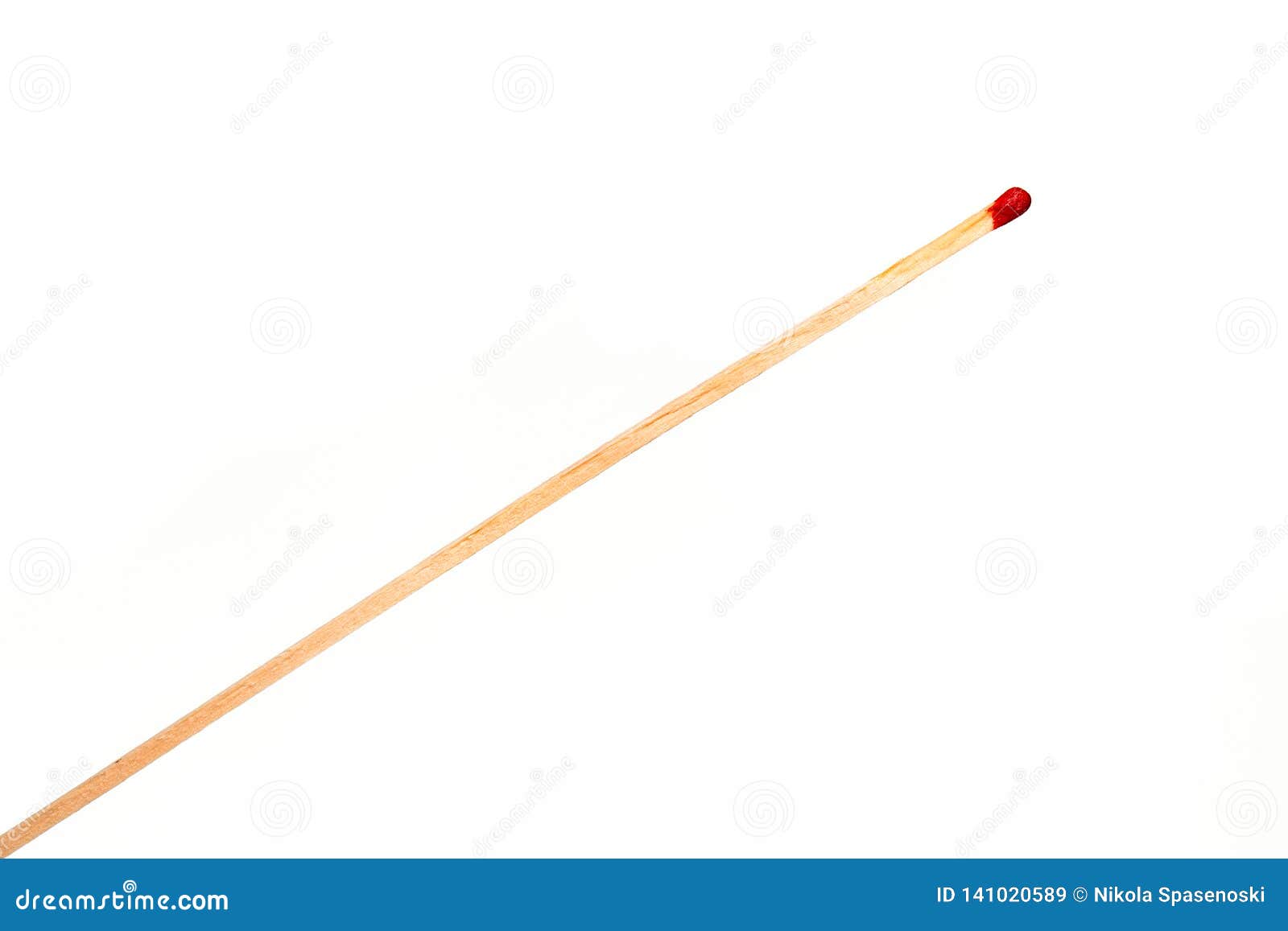 Um matchstick longo imagem de stock. Imagem de conceito - 141020589