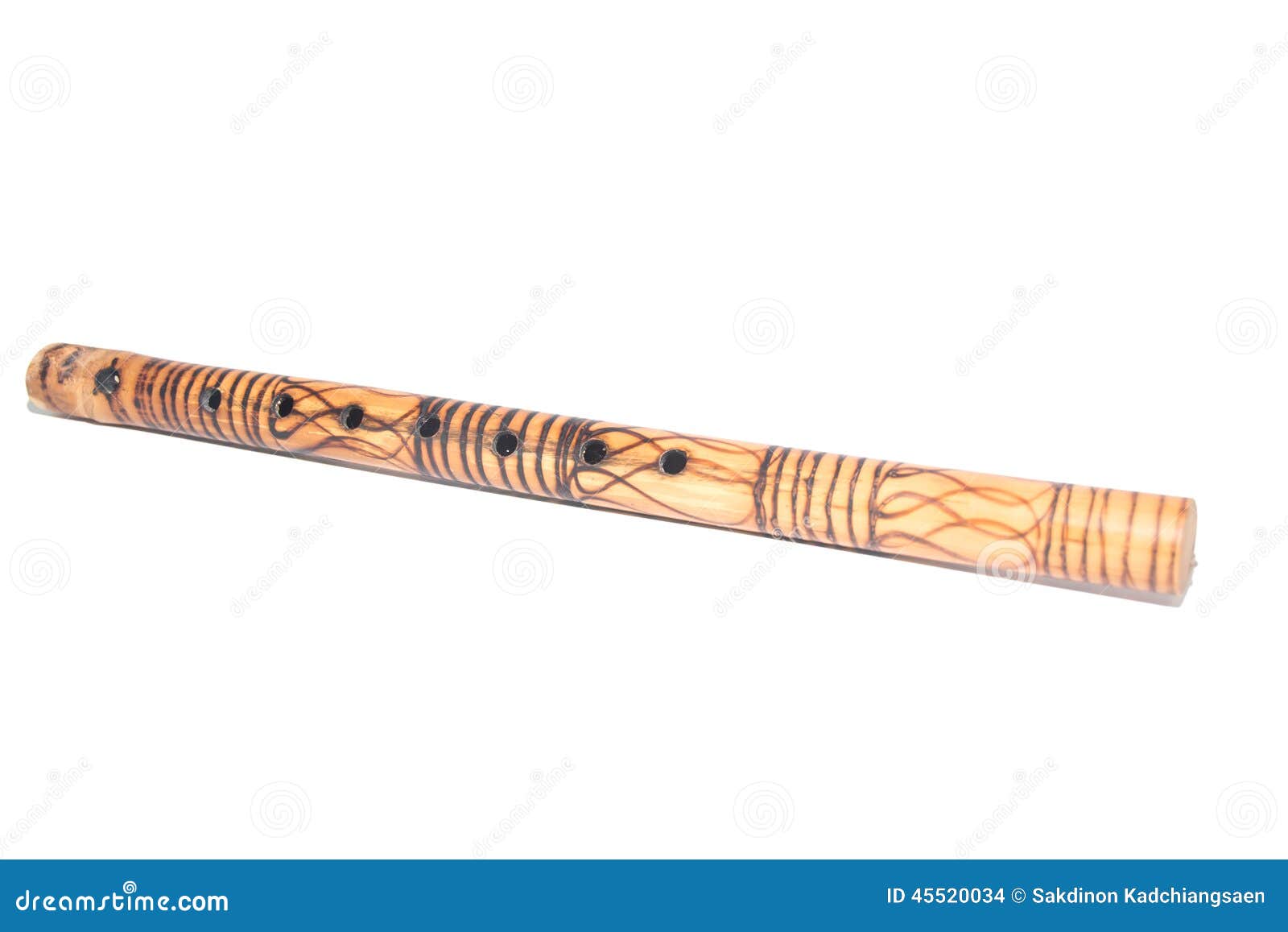 Um Pífano De Madeira Simples Foto de Stock - Imagem de bocal ...