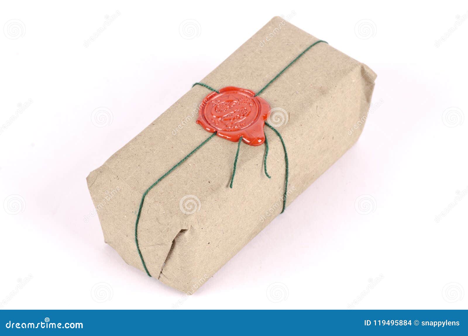 Um Pacote Embalado E Selado Foto de Stock - Imagem de marca, embalado ...