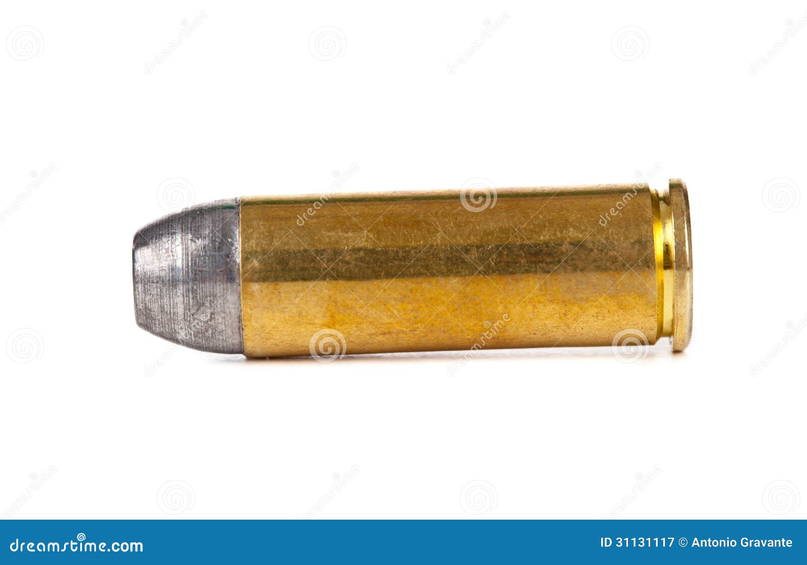 Uma bala imagem de stock. Imagem de perigo, brilhante - 31131117