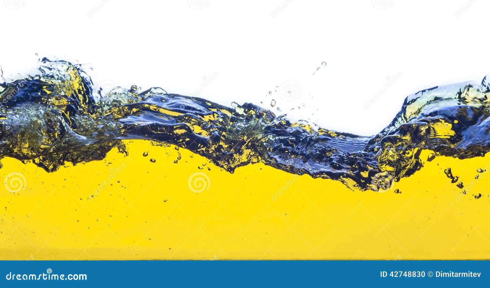 Uma Imagem Abstrata Do óleo Derramado Foto de Stock - Imagem de ...