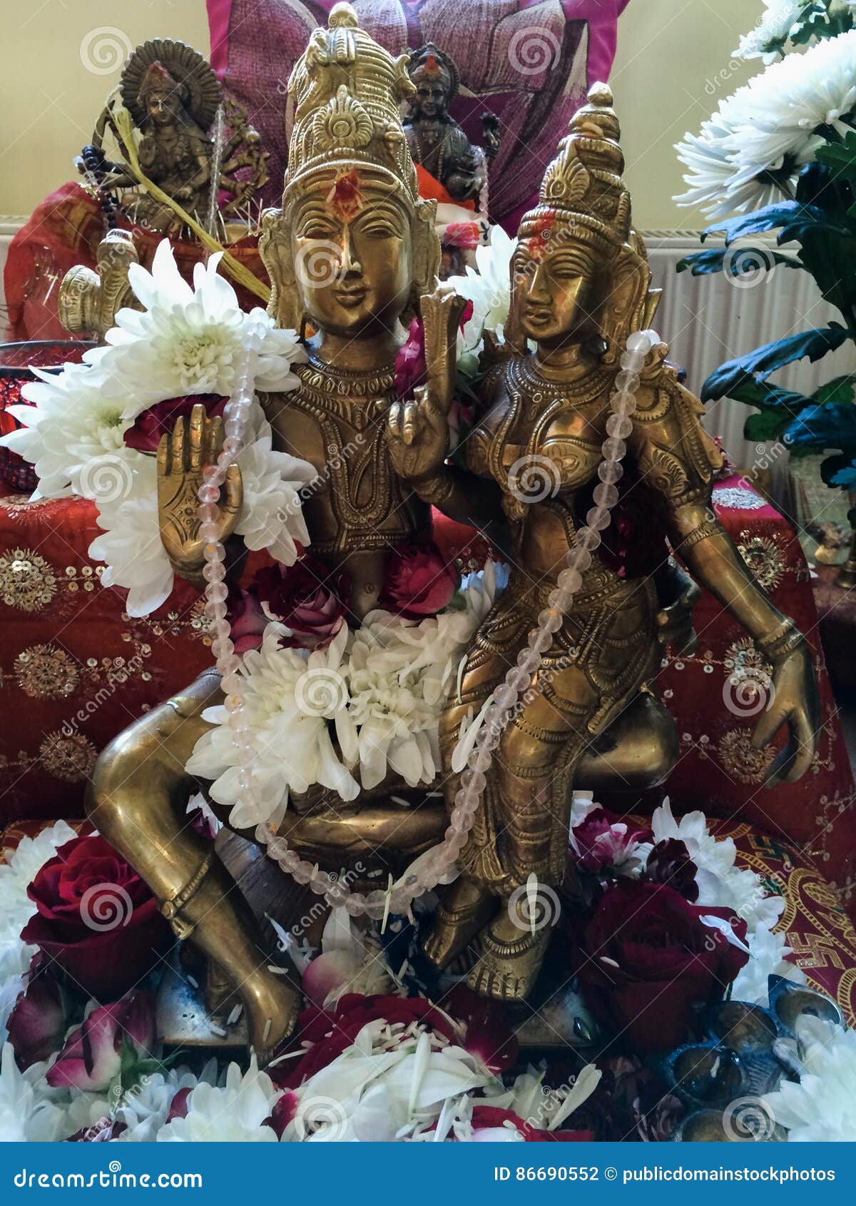 Umaâ€“Maheshwar Murti Picture. Image: 86690552