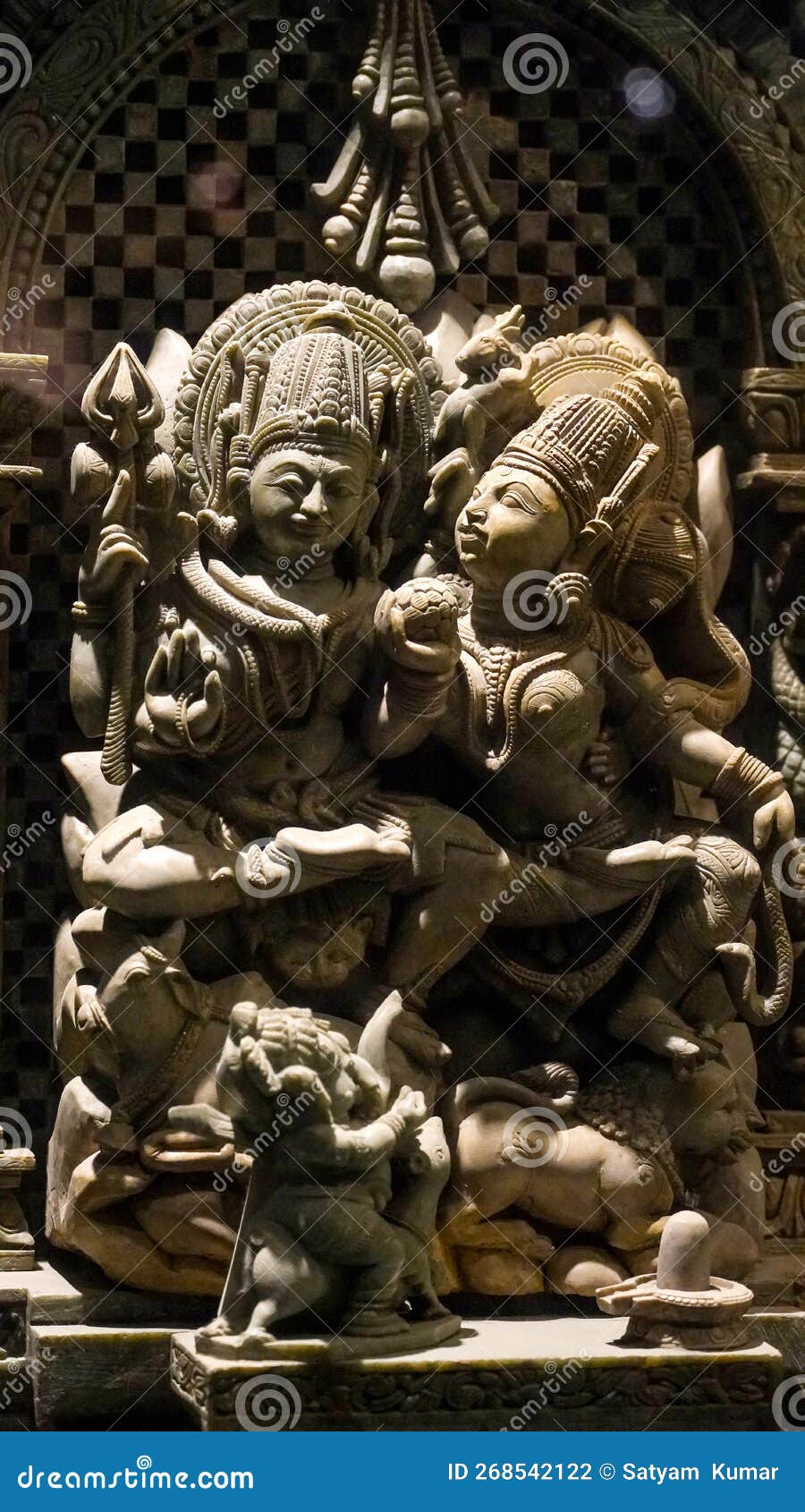 Uma Maheshwara Image Most Popular Statue Editorial Photography - Image ...