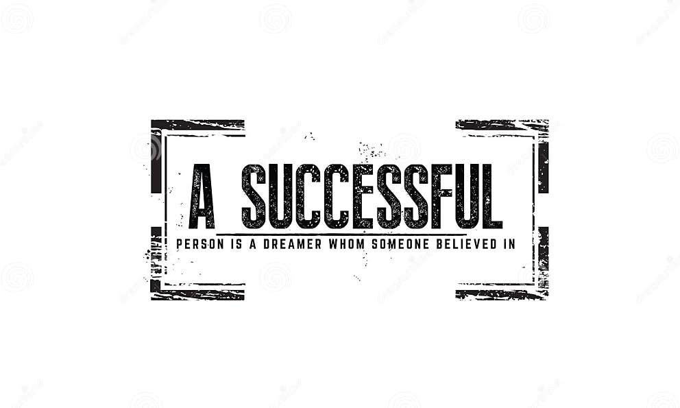 Uma pessoa bem sucedida ilustração do vetor. Ilustração de acreditado ...