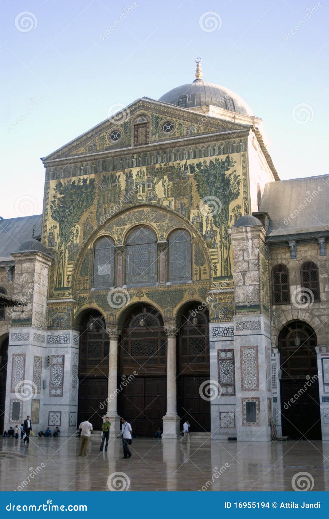 Umayyad Mosque, Damascus, Syria Editorial Stock Image - Image of evil ...