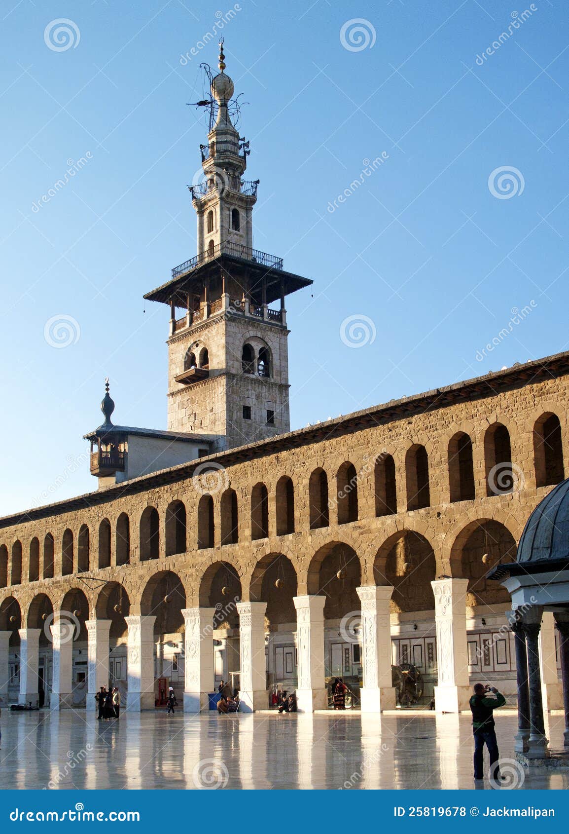 Umayyad Mosque (Grand Mosque Of Damascus) Editorial Image ...