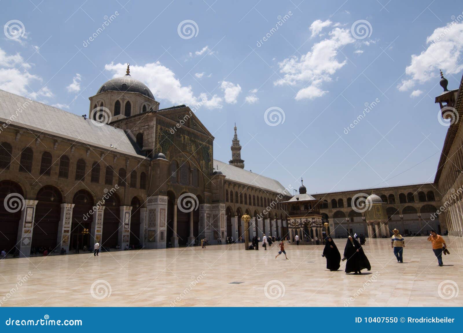 Umayyad Mosque (Grand Mosque Of Damascus) Editorial Image ...