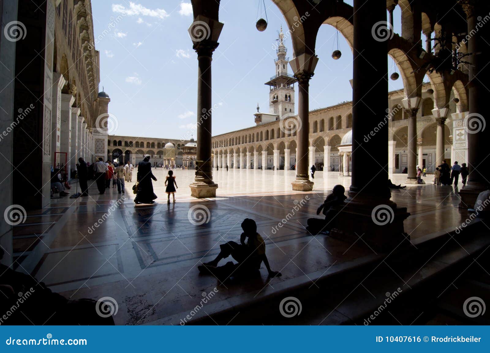 Umayyad Mosque (Grand Mosque of Damascus) Editorial Photo - Image of ...
