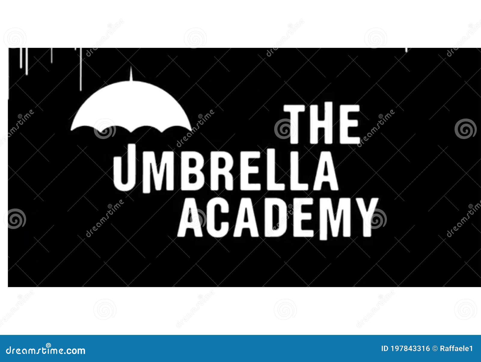The Umbrella Academy logo editorial photo. Illustration of series ... The Umbrella Academy logo editorial photo. Illustration of series ...