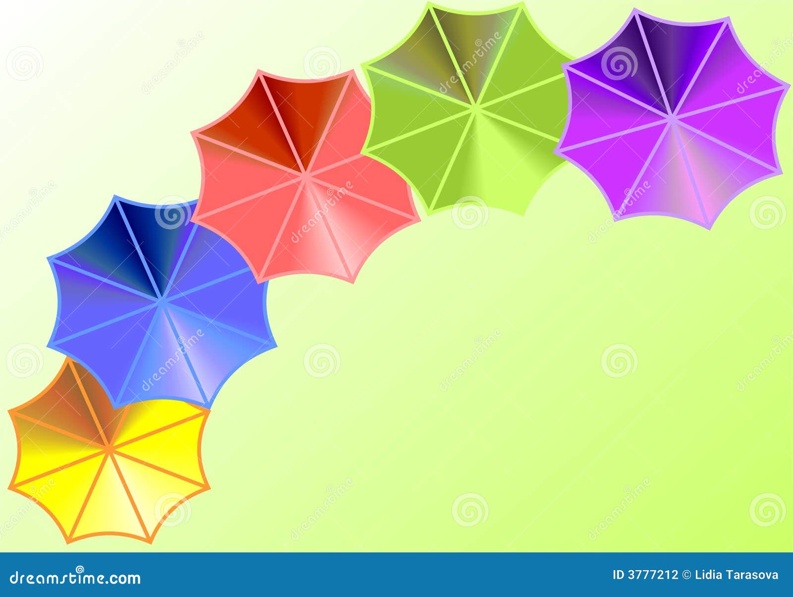 Umbrella background stock vector. Illustration of curl - 3777212