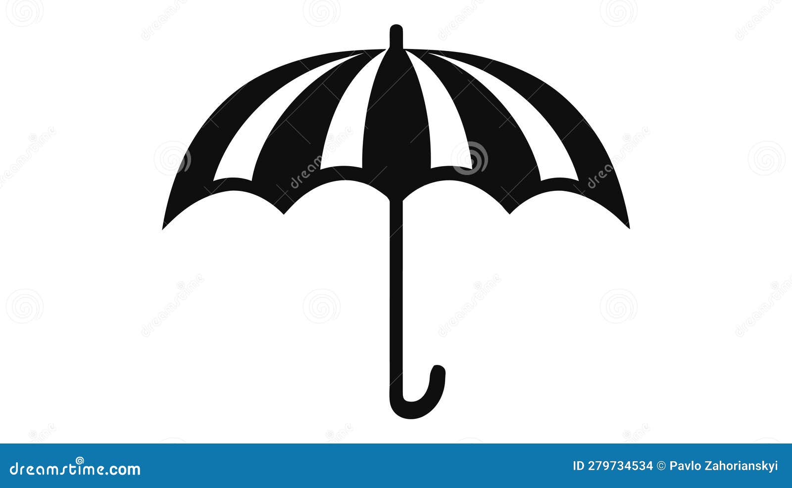 Umbrella Icon for Graphic Design Projects. Logo, Vector Icon Isolated ...