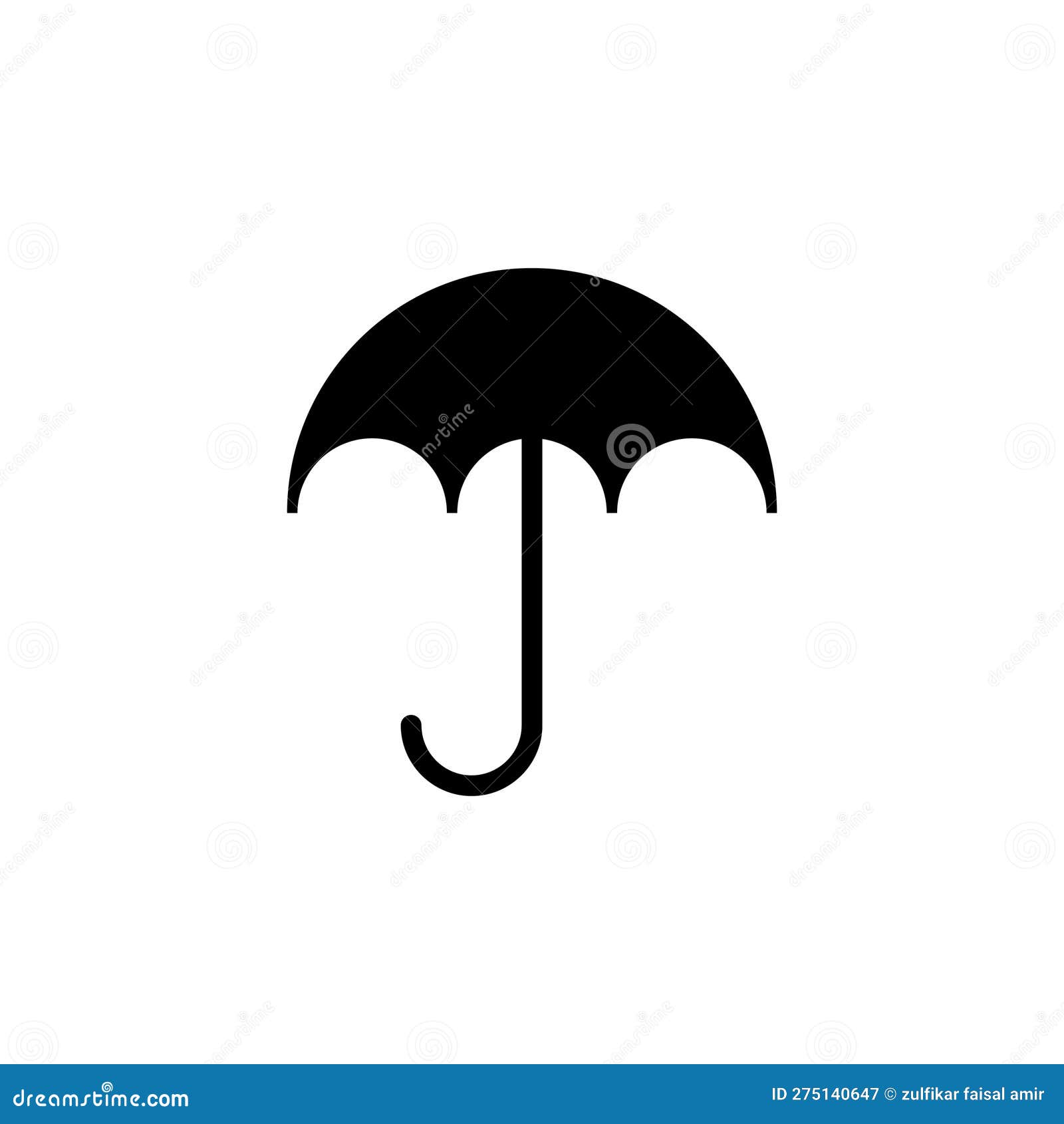 Umbrella Icon . Umbrella Sign Icon Stock Vector - Illustration of ...