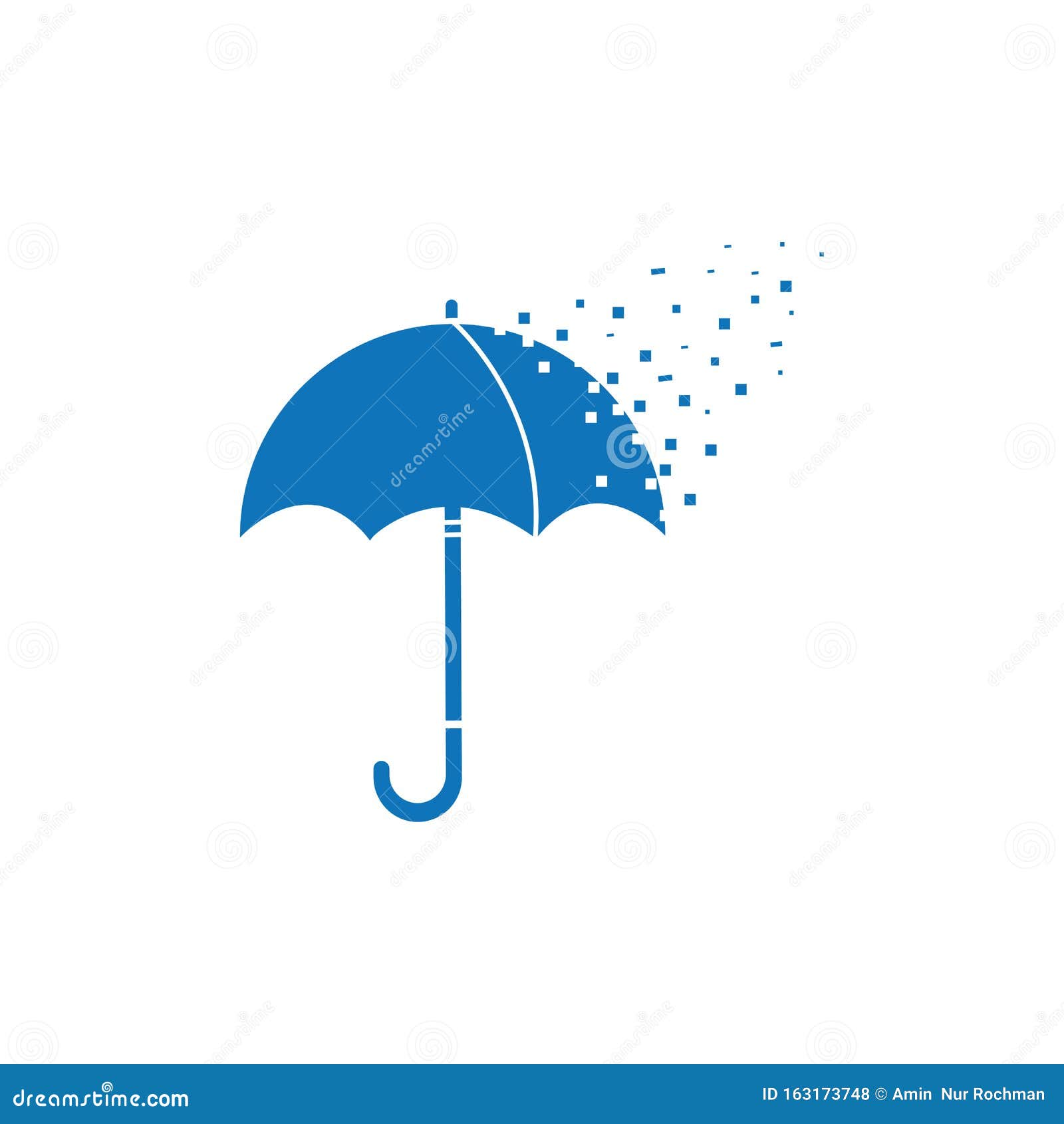 Umbrella Logo Vector Icon Template Stock Vector - Illustration of ...