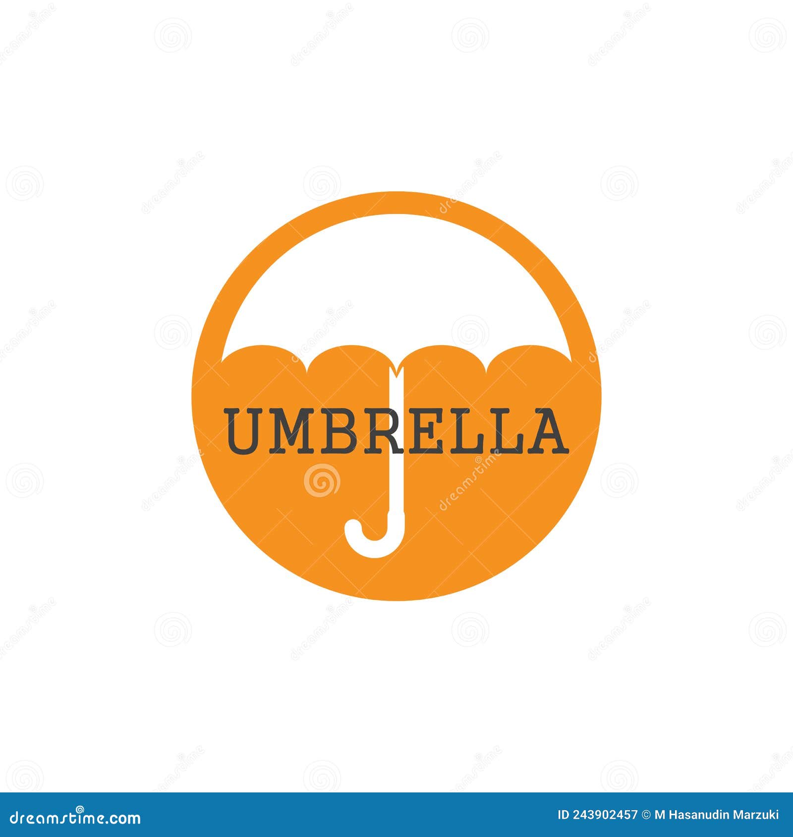 Umbrella logo vector stock vector. Illustration of design - 243902457