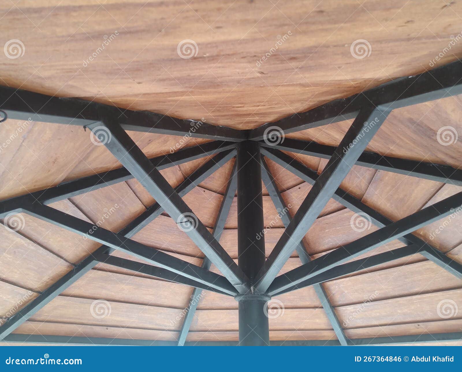 Umbrella Shelter Framework stock photo. Image of architecture - 267364846