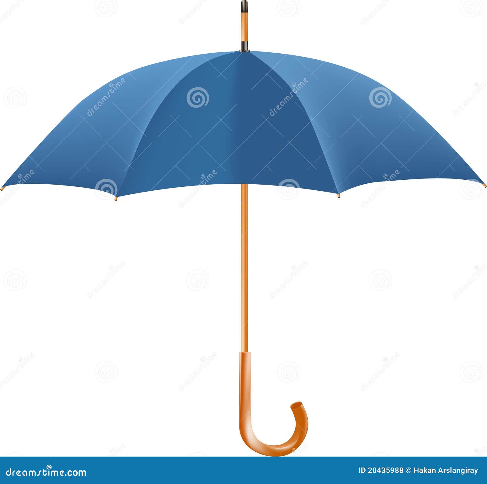 Umbrella vector stock vector. Illustration of rain, avoid - 20435988