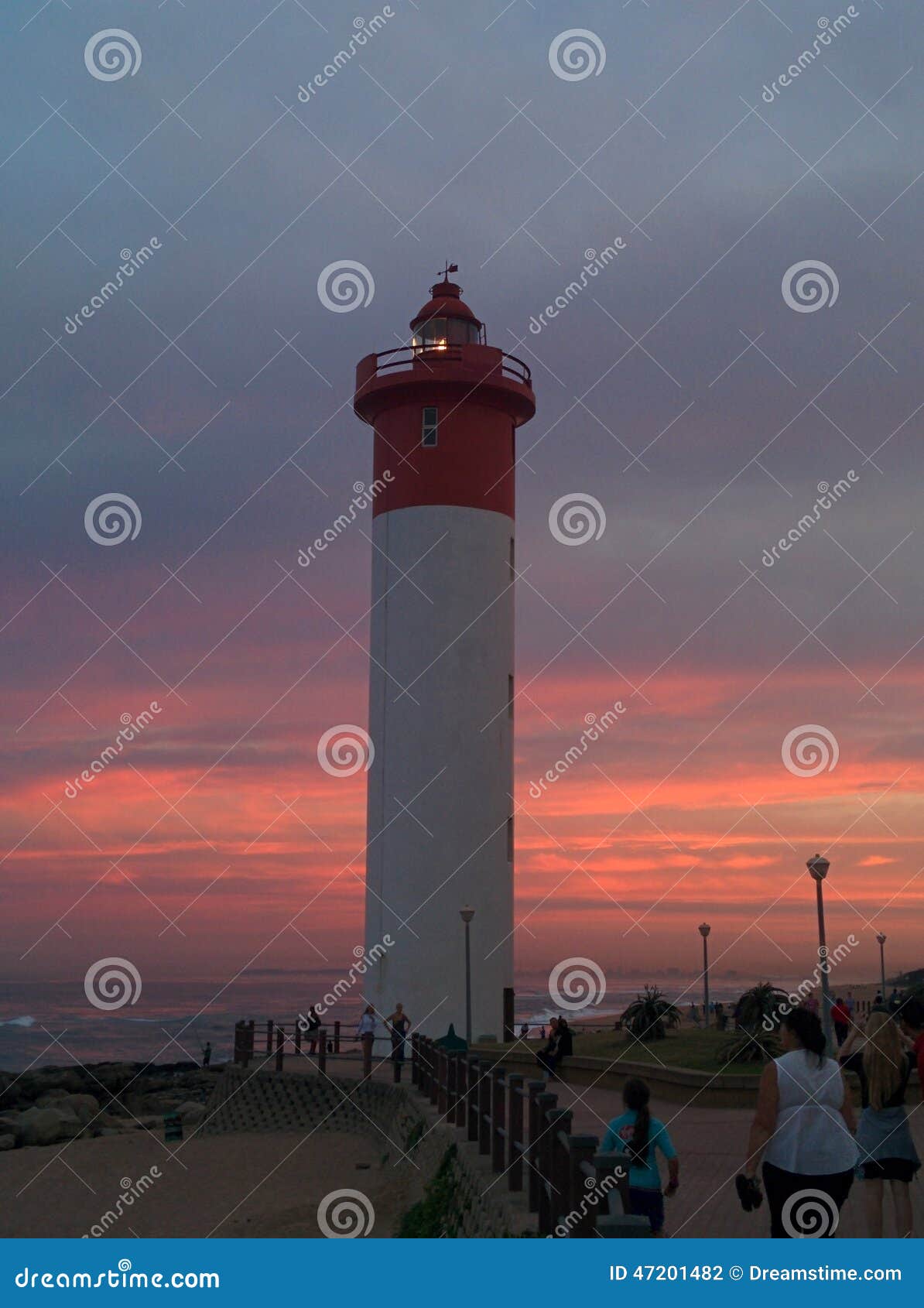 Umhlanga Rocks Light House. Editorial Photography - Image of africa ...