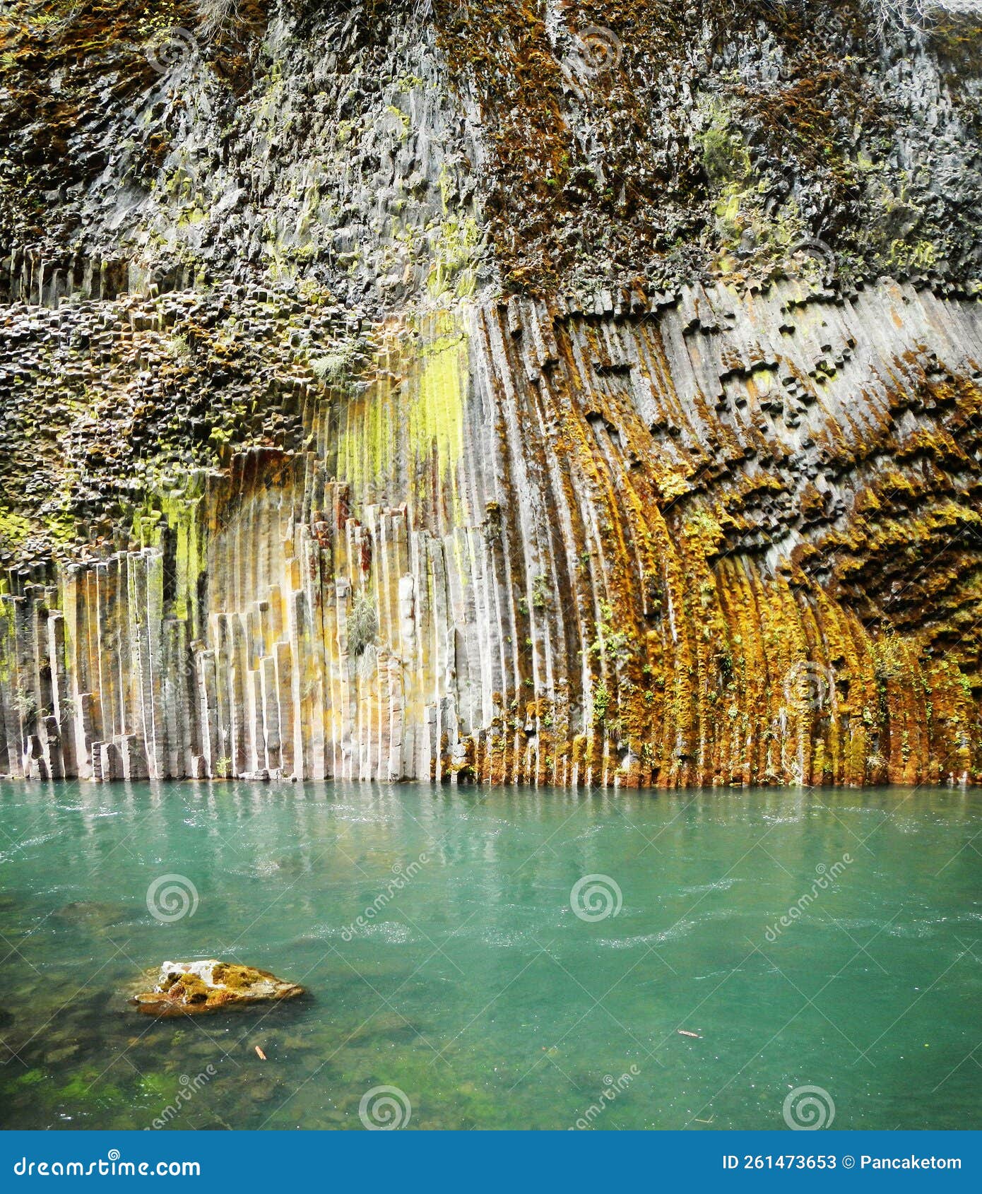 Columnar Basalt Formation Royalty-Free Stock Photography ...