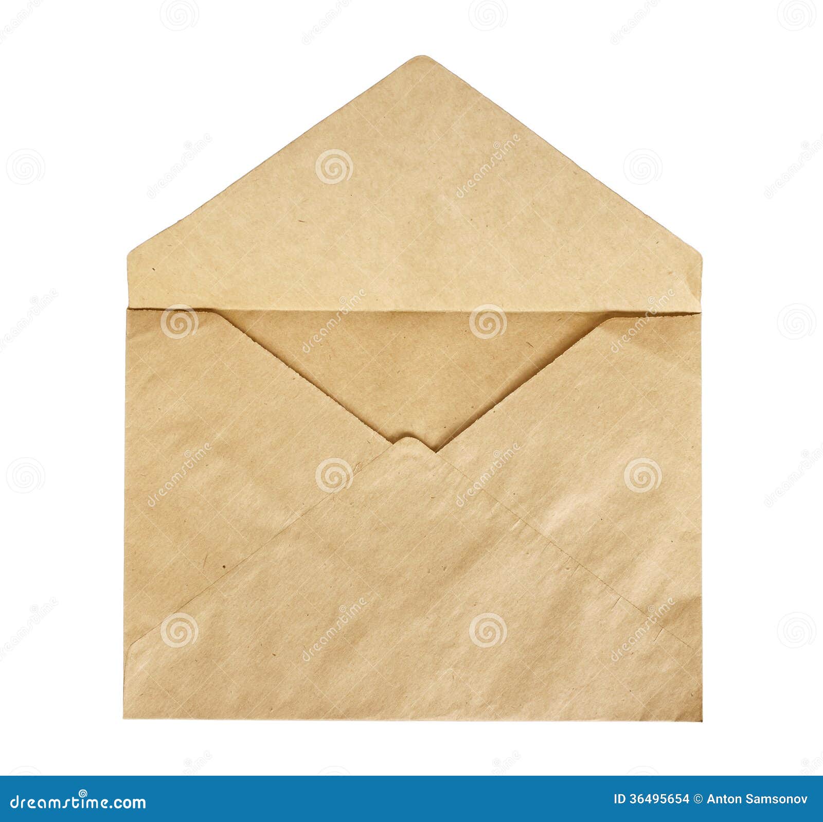 Umschlag stockfoto. Bild von korrespondenz, getrennt - 36495654