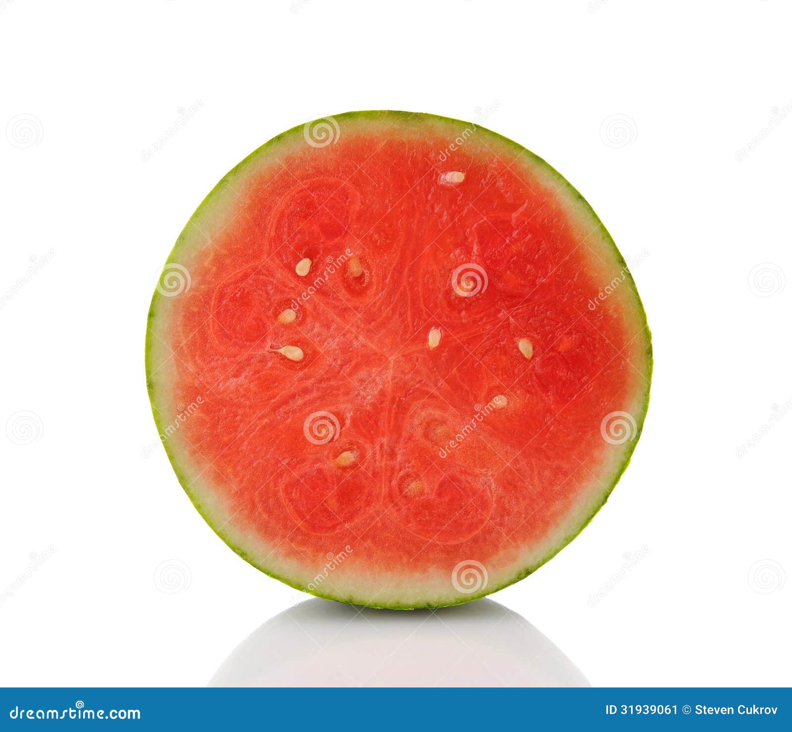 Un'anguria tagliata a metà immagine stock. Immagine di melone - 31939061