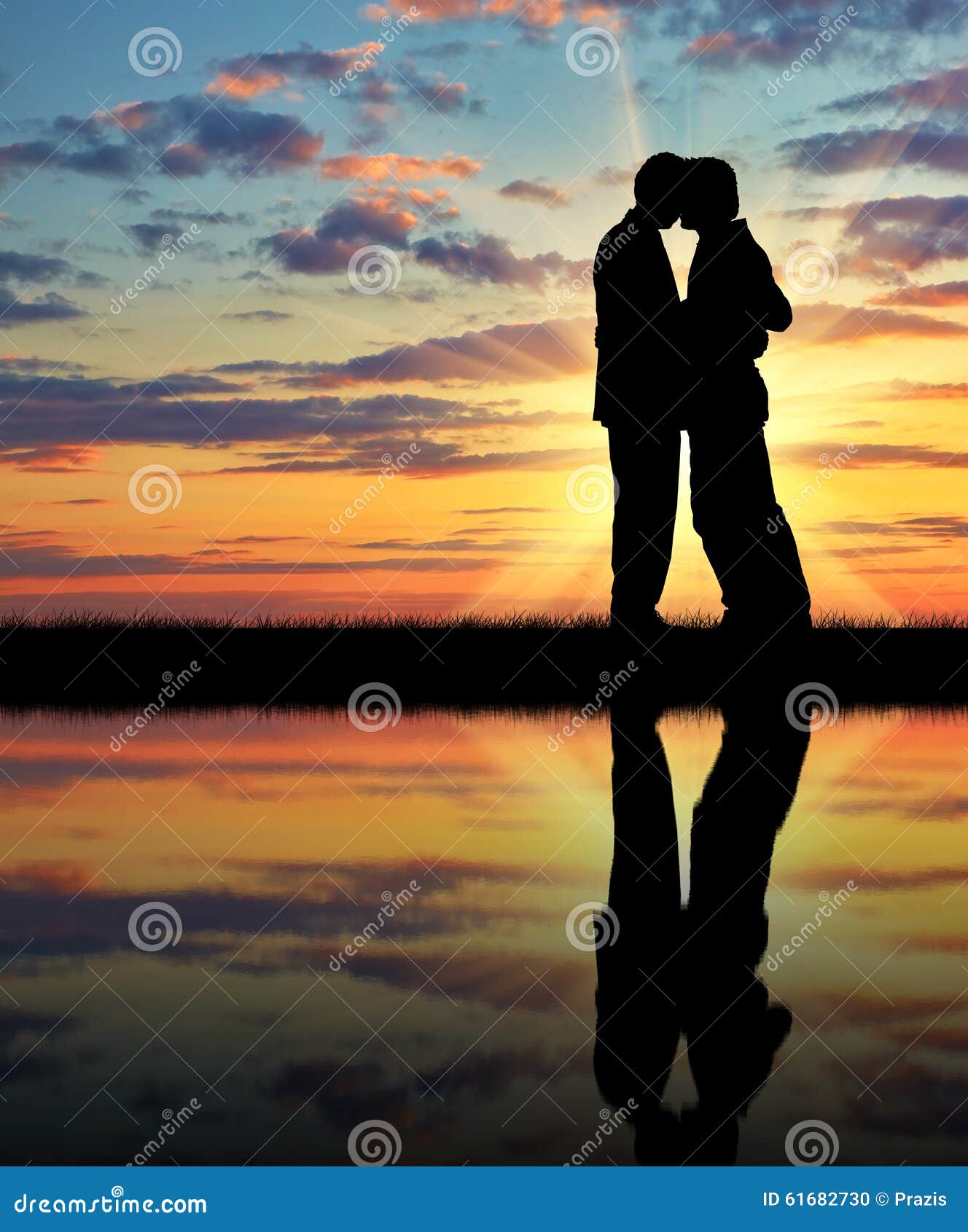 Un Bacio Di Due Omosessuali Fotografia Stock - Immagine di gioia ...
