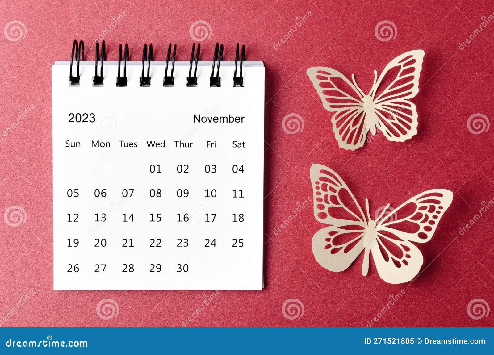 Un Calendario De Escritorio De Noviembre De 2023 Para Que El ... Un Calendario De Escritorio De Noviembre De 2023 Para Que El ...