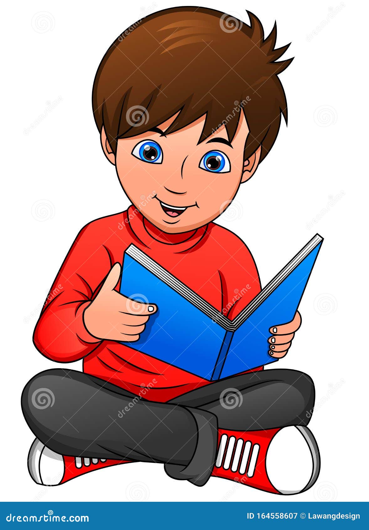 Un Chico Lindo Leyendo Un Libro Ilustración del Vector - Ilustración de ... Un Chico Lindo Leyendo Un Libro Ilustración del Vector - Ilustración de ...