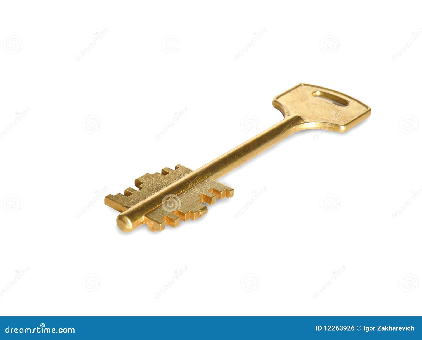 Un clave foto de archivo. Imagen de nadie, puerta, conceptos - 12263926