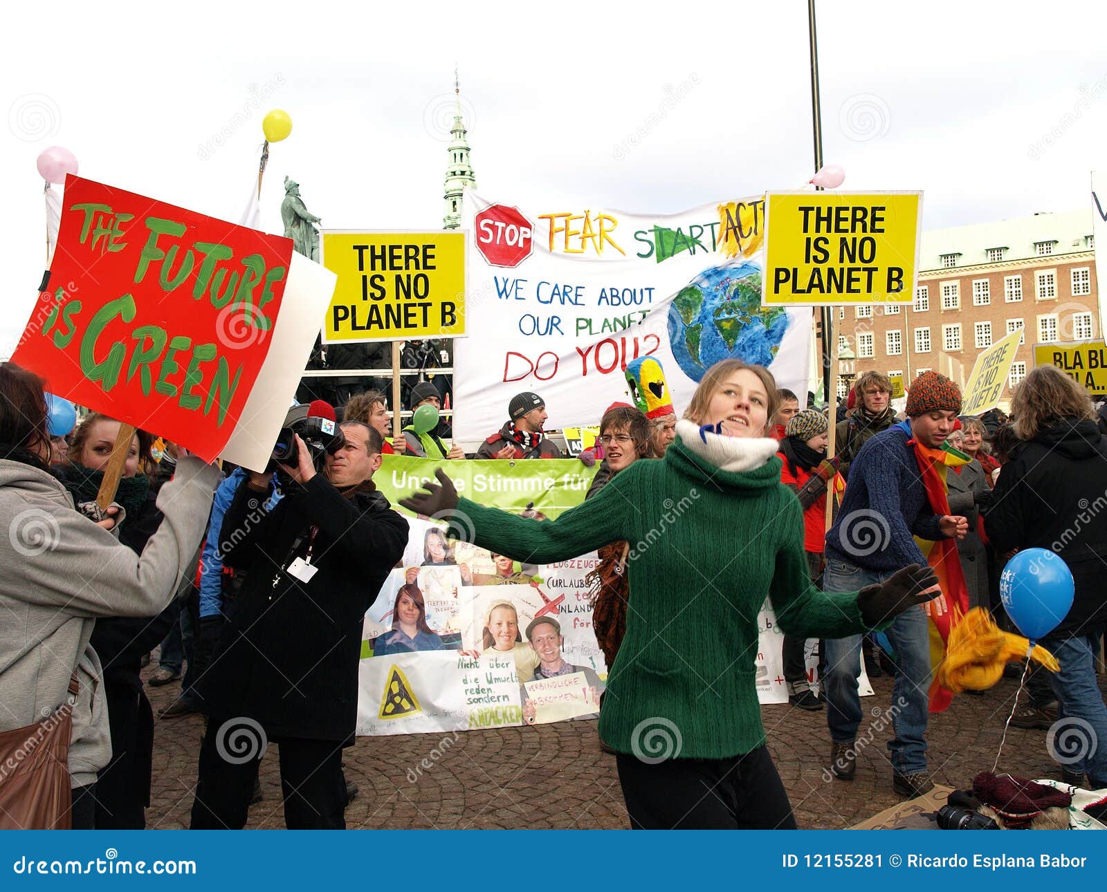 UN Climate Change Demonstration Editorial Photo - Image of cop15 ...