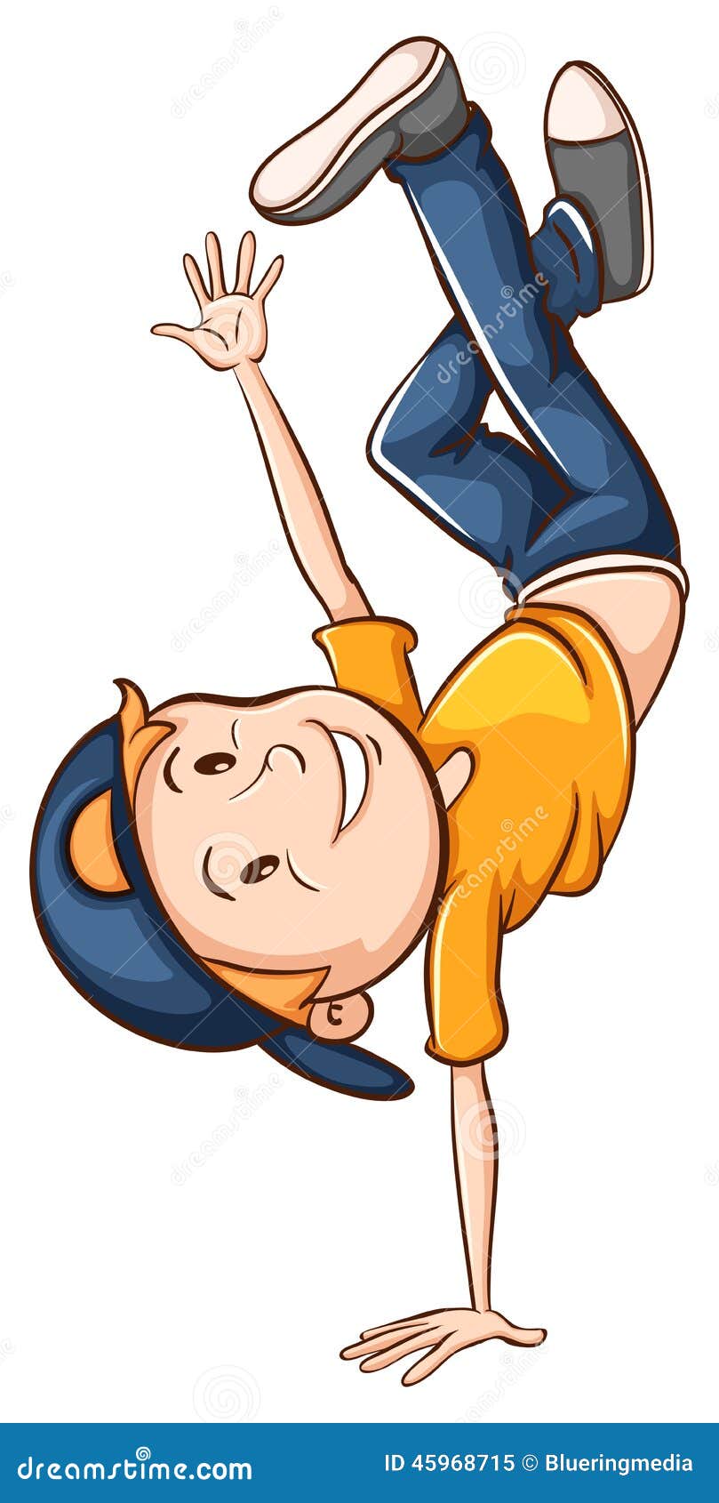 Un Dessin Simple D'un Danseur Illustration de Vecteur - Illustration du ...